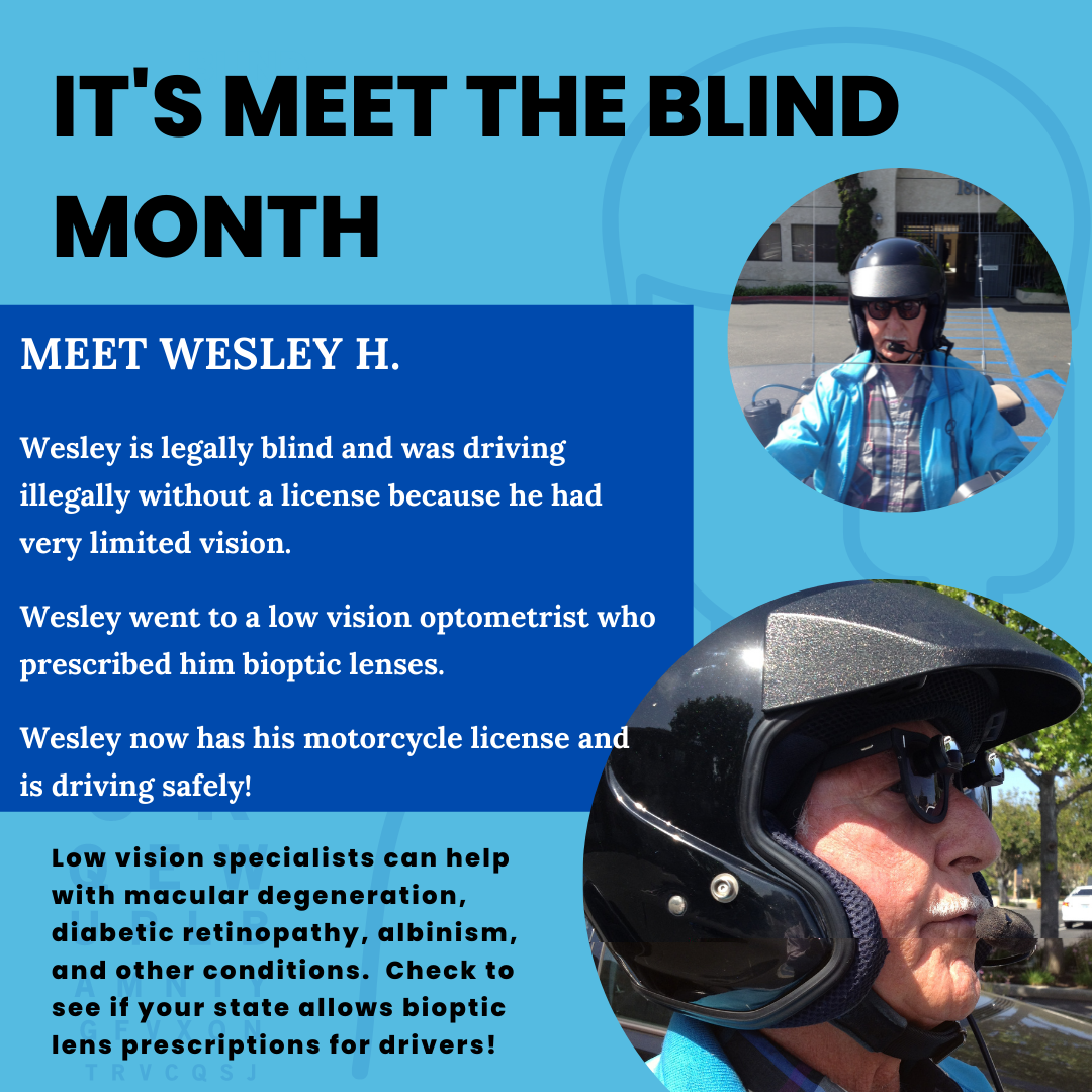 #MeetTheBlind: Wesley H. - Low Vision Optometry of Western NY